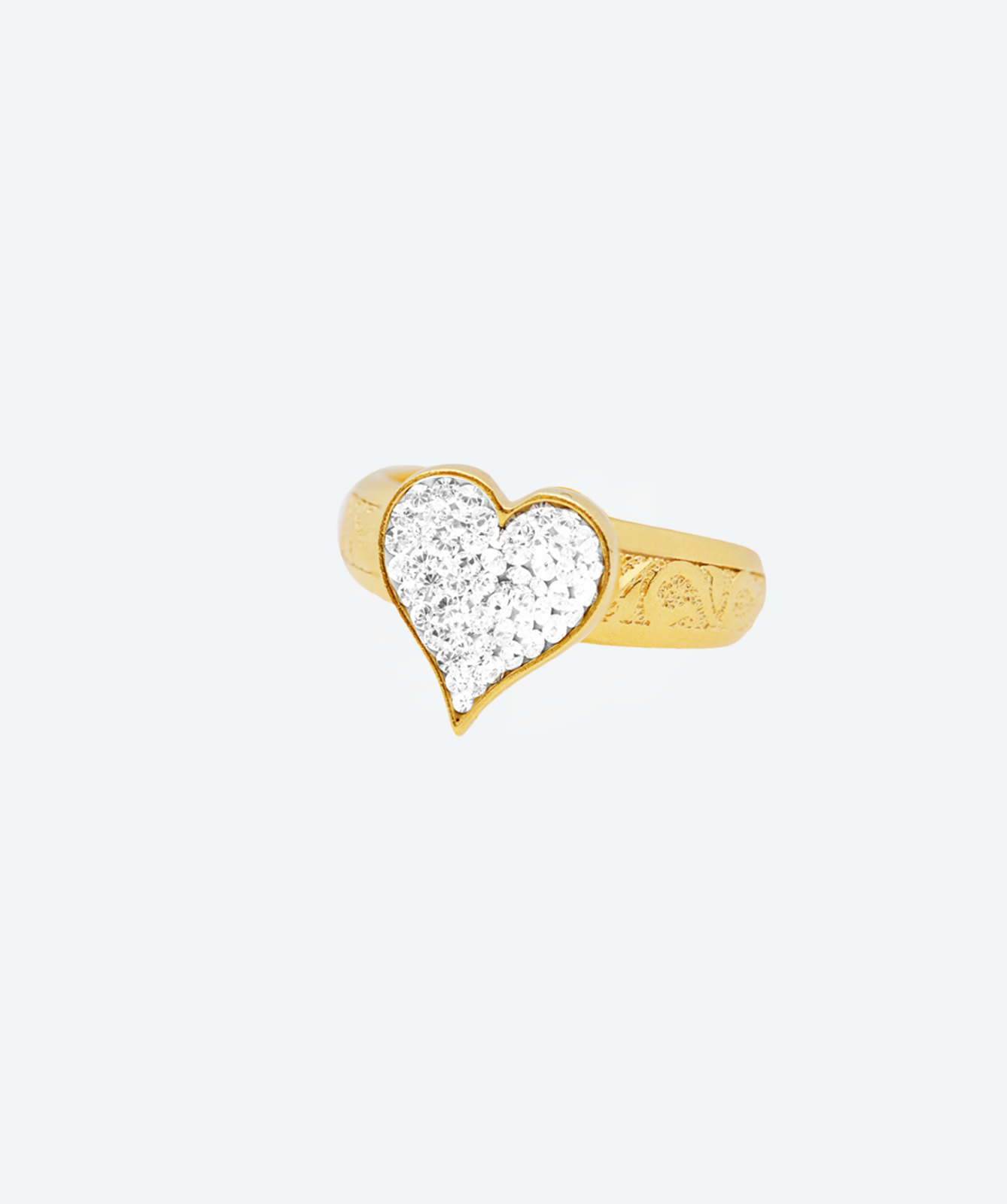 Swarovski™ Crystal Heart Ring | A Symbol of Love and Romance – La Costa